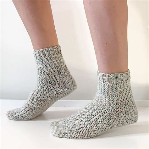 Step On Free Crochet Sock Pattern Dora Does