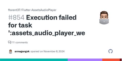 Execution Failed For Task Assetsaudioplayerwebcompiledebugkotlin