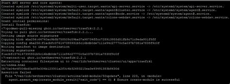 ns8 install error on lxc container support nethserver community