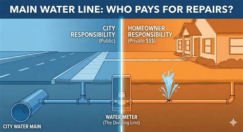 City Vs Homeowner Water Line Responsibility Who Pays For Repairs