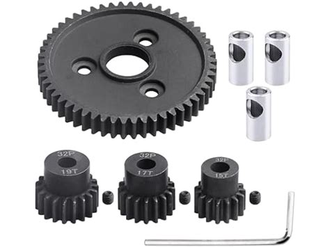 54t Spur Gear And 3 Set Pinion Gears