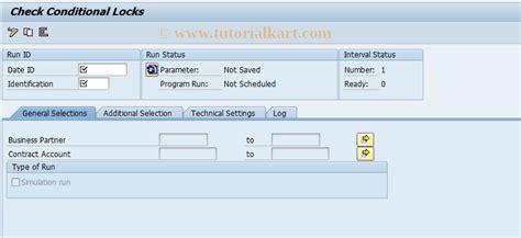 FKLOCK01 SAP Tcode Check Conditional Locks