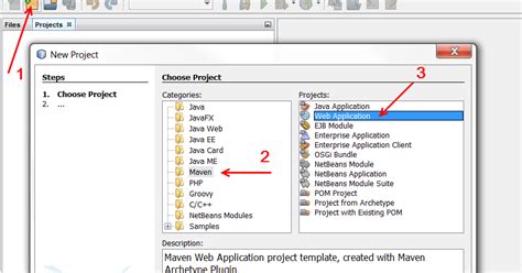Nascent Java Web Application Tutorial Jsfprimefaces 1 Create Project