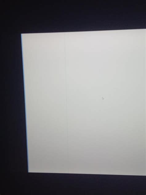 Vertical Blue Line Rlenovo