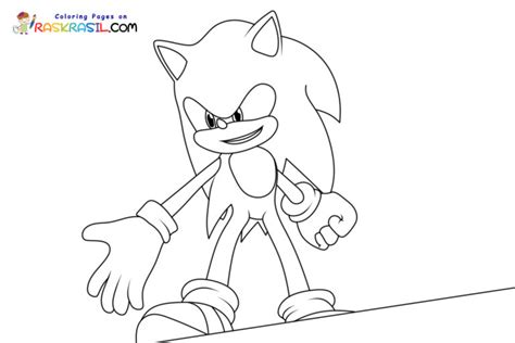 Sonic Prime Coloring Pages