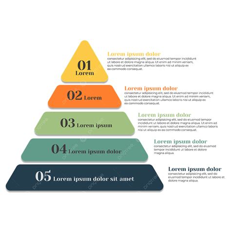 삼각형 분 층 정보 표 추상 스타일 상업 컬러 삼각형 정보표 차트 Png 일러스트 및 벡터 에 대한 무료 다운로드 Pngtree