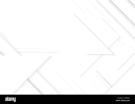 Abstract White Geometric Pattern Design Artwork Decorative Style