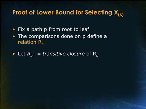 Ppt Deterministic Selection And Sorting Powerpoint Presentation Free Download Id 780048