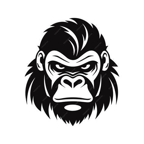Premium Vector Gorilla Icon Vector Logo A