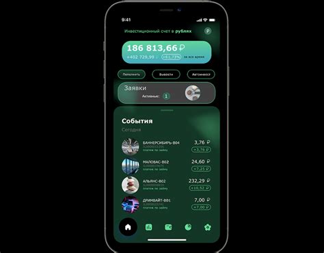 Glassmorphism Mobile App On Behance