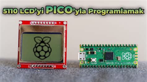 Raspberry Pi Pico Ile Nokia 5110 Ekran Kullanımı Youtube