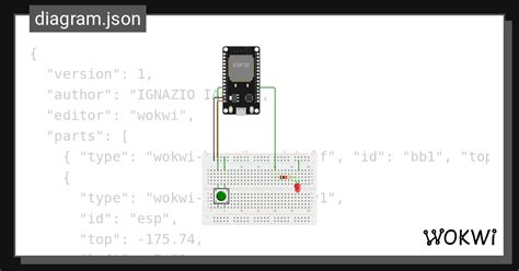 Bottone Dimmer Wokwi ESP STM Arduino Simulator