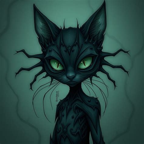 Cat Eldritch Eldritch Catgirl Descends Into Cosmic Madn