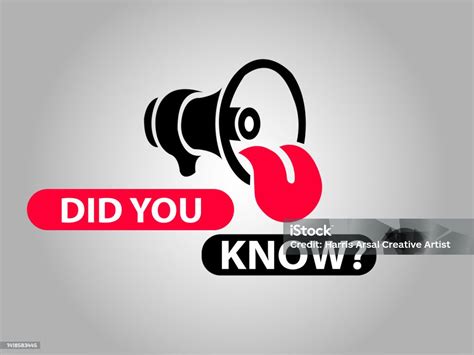 빨간색 플랫 웹 배너 스피커와 텍스트를 알고 계셨습니까 0명에 대한 스톡 사진 및 기타 이미지 0명 개념 교육 Istock