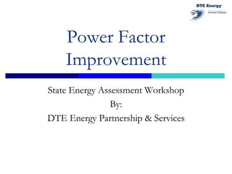 1 11 Power Factor Improvement Ppt
