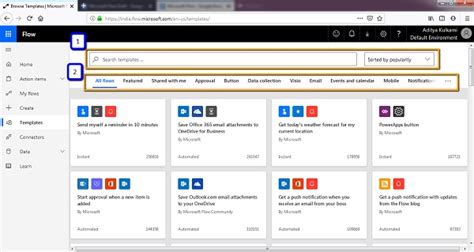 Microsoft Flow Getting Started