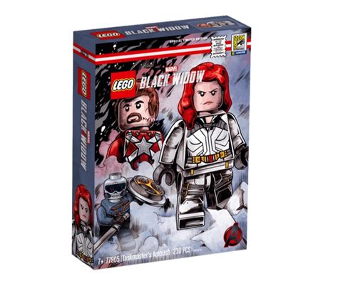Lego Black Widow Comic Con Lego Marvel Black Widow Comic Con