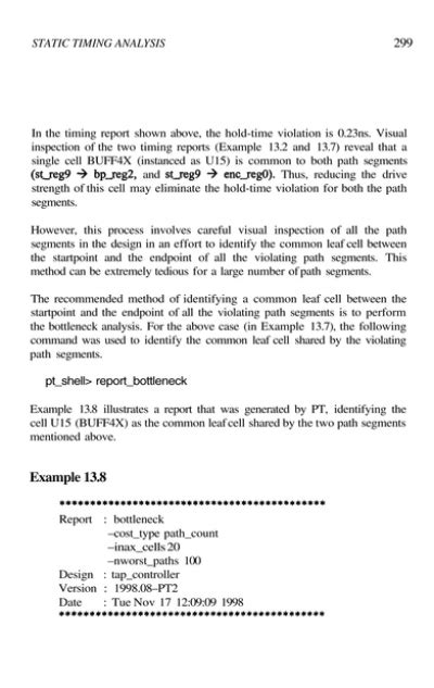 Static Timing Analysis 29