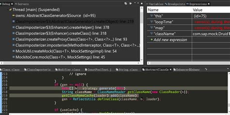 sap abap central implement cglib in abap