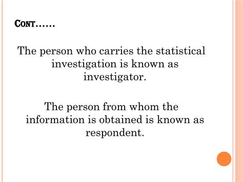 Ppt Statistical Investigation Powerpoint Presentation Free Download Id 2991494