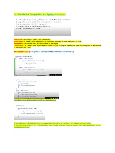 My All Core Java Interview Questions Pdf Class Computer Programming Web Service