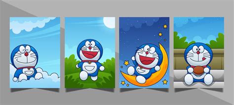 Doraemon Background Vector Art Icons And Graphics For Free Download