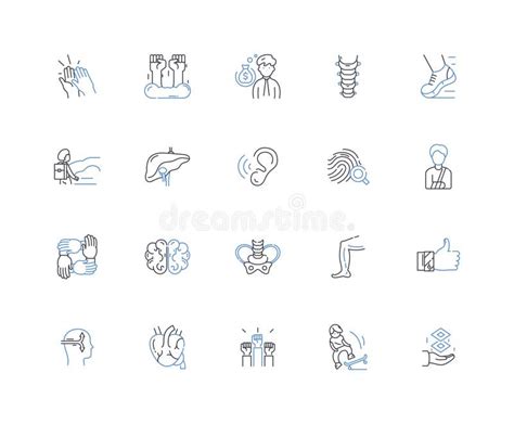 Cultural Diversity Line Icons Collection Multicultural Pluralism Unity Integration