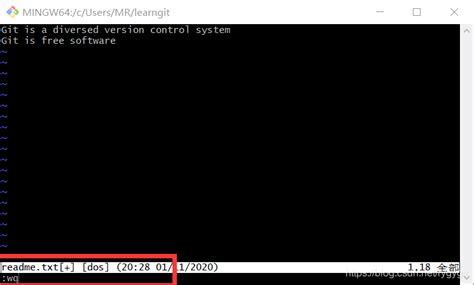 Git Bash退出文本编辑模式git退出txt编辑 Csdn博客