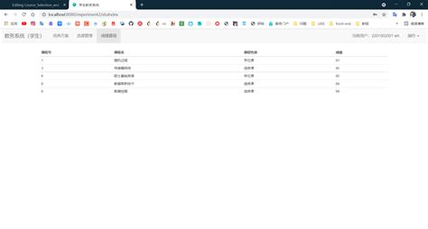 GitHub WangHu Course Selection and Grade Management system 学生选课及成绩管理系统 SSM project 系统分学生