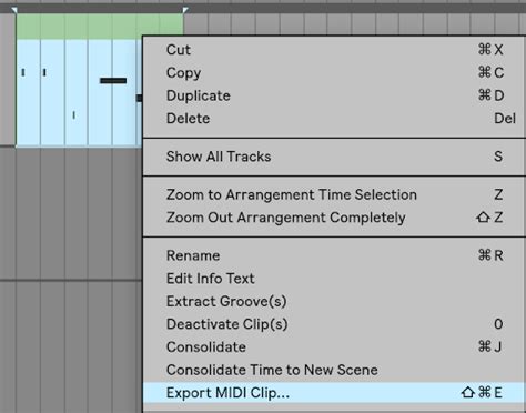 Exporting Midi Files From Ableton Support Center Middy