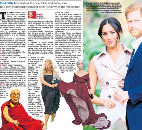 This Centurys Most Annoying Celebritie­s Pressreader