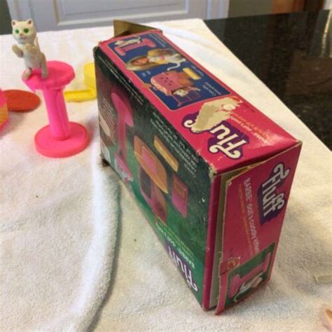 Vintage Mattel 1982 Fluff Barbie Dolls Cuddly Kitty Box No 5524