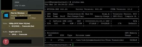 how to setup nvidia in plex docker for hardware transcoding docker