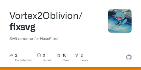 Github Vortex2oblivionflxsvg Svg Renderer For Haxeflixel