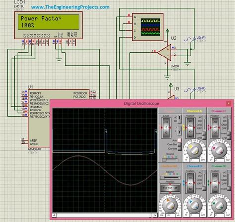 Power Factor Measurement Using Microcontroller The Engineering Projects