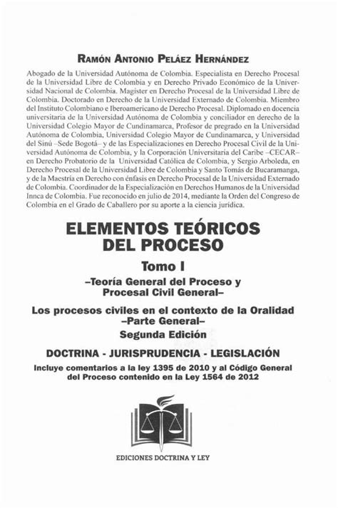 Pdf Elementos Teoricos Del Proceso Dokumentips