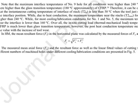 Instantaneous Cutting Temperature And Maximum Interface Temperature