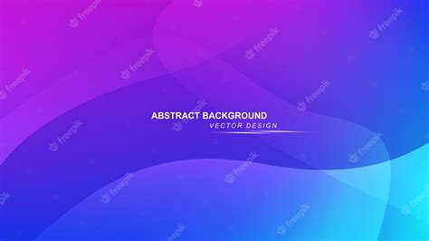 Premium Vector Abstract Background With Gradient Curve Shapes