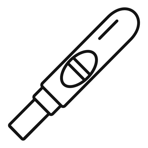 Premium Vector Digital Illustration Of Pregnancy Test Icon