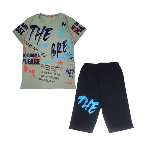 ست لباس پسرانه مدل Started کد 503004 فروشگاه اینترنتی ریبون