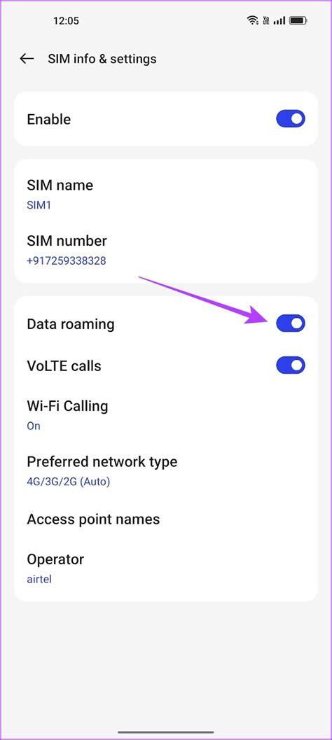 How To Turn On Data Roaming On Android And IPhone Guiding Tech