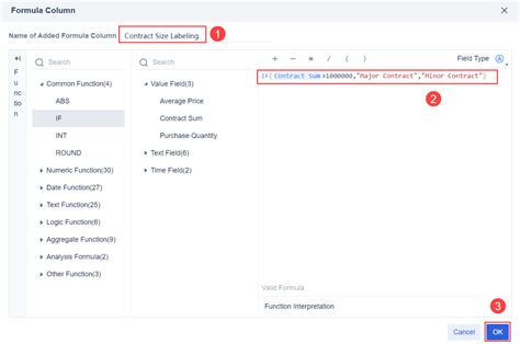 Adding A Formula Column Finebi Help Document