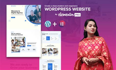 Create A Clean And Modern Wordpress Website Using Elementor Pro By