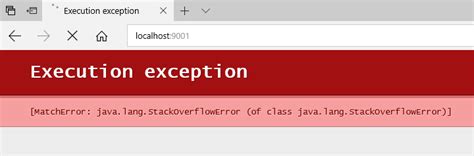scala on cloud scala matcherror java lang stackoverflowerror