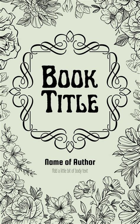 Book Cover Design Templates Canva Inspiration