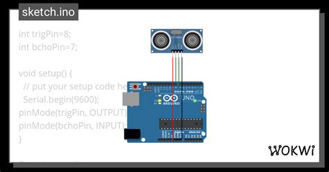 超声波测距 Wokwi ESP STM Arduino Simulator 超声波测距 Wokwi ESP STM Arduino Simulator