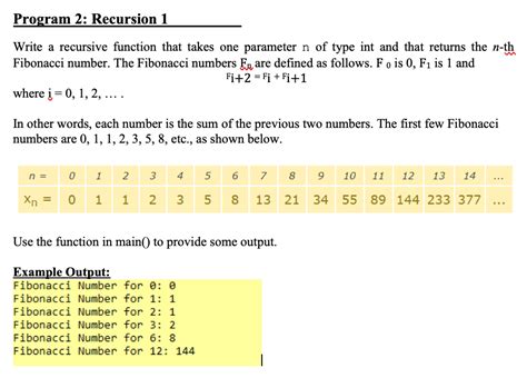 Solved Program Recursion Write A Recursive Function Chegg