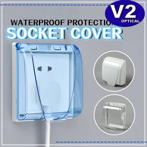 Waterproof Switch Socket Cover Switch Protector Type 86 Universal Transparent Weatherproof PVC