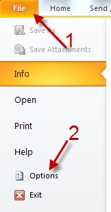 Outlook Disable Auto Complete Feature