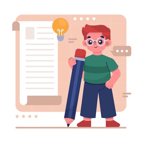 Free Vector Flat Design Glossary Illustration